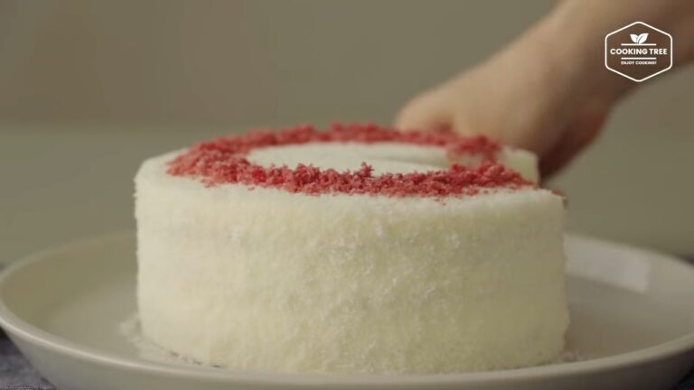Coconut Red Velvet Cake Recipe
