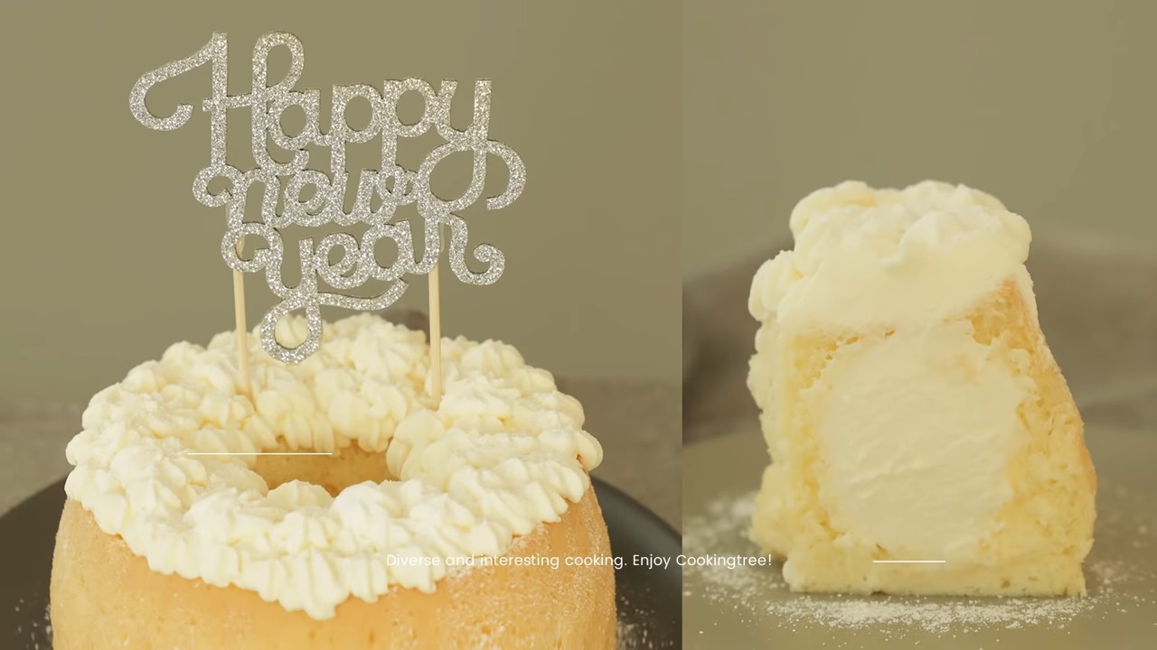Cream cheese Chiffon cake Recipe
