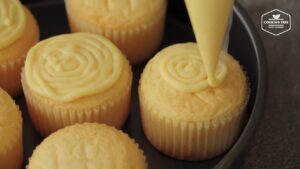 Custard Castella Cupcake Recipe