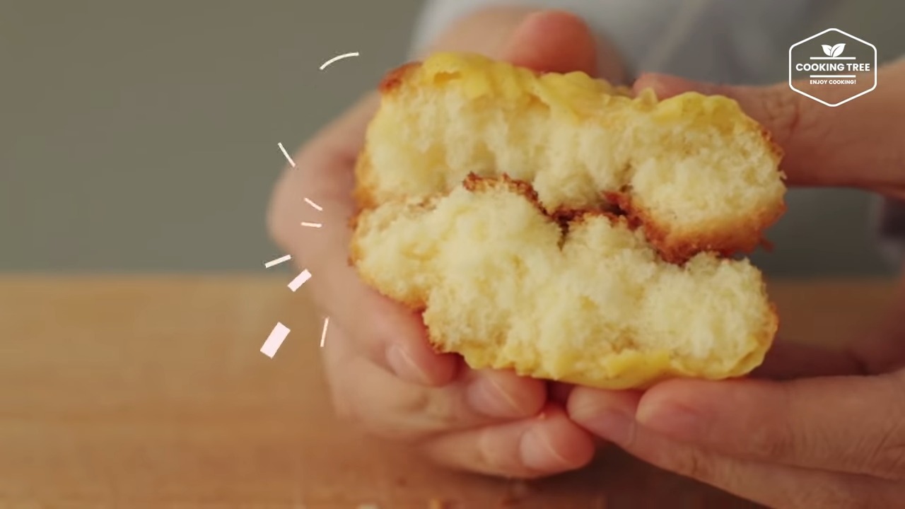 Custard Castella Cupcake Recipe