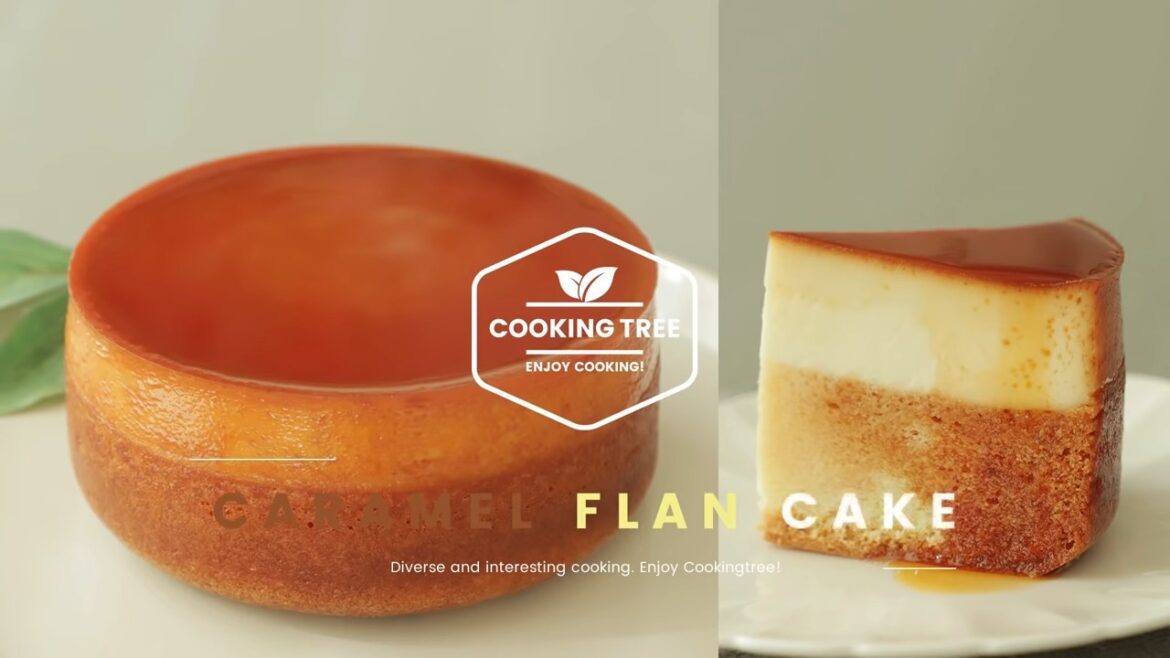 Flan Cake (Caramel Custard Pudding Cake)