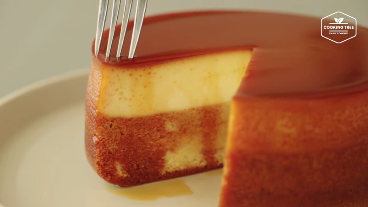 Flan Cake (Caramel Custard Pudding Cake)