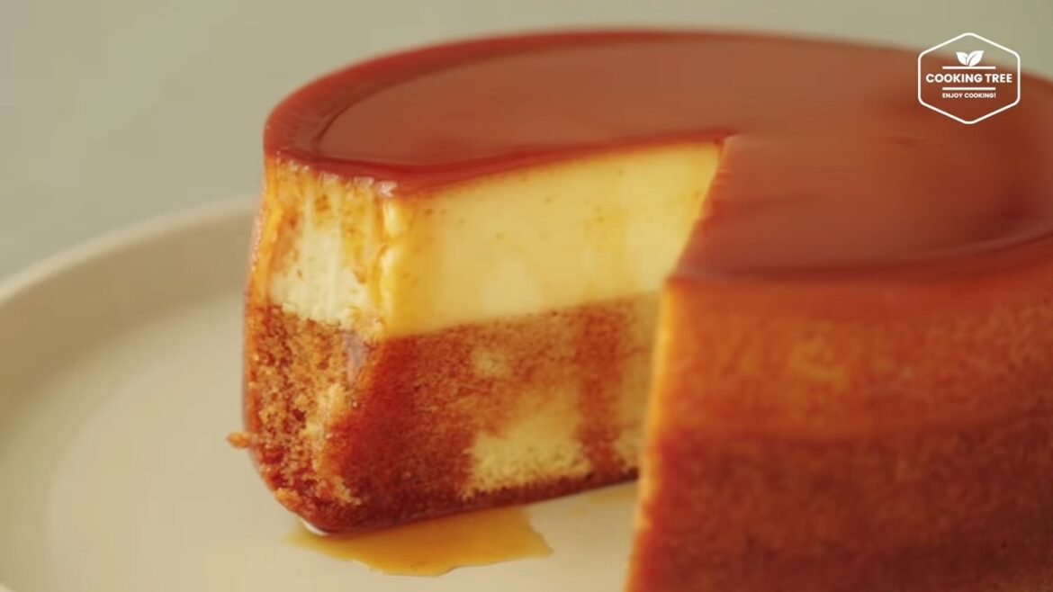 Flan Cake (Caramel Custard Pudding Cake)