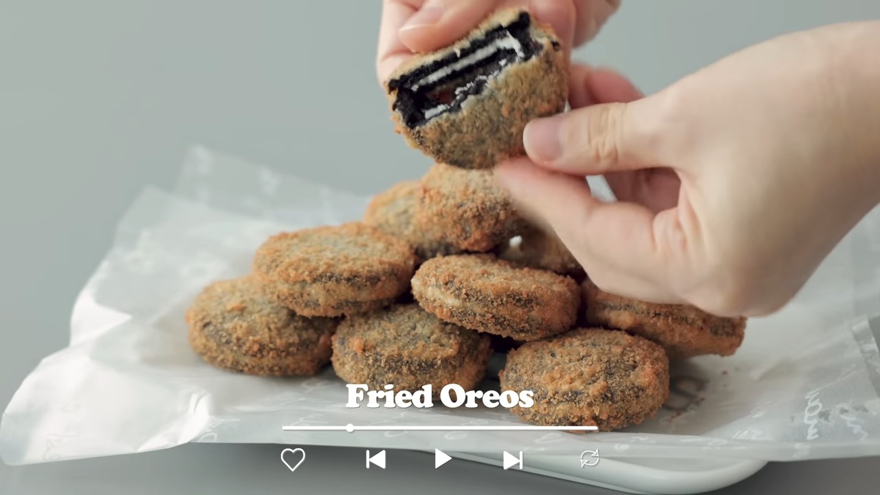 Fried Oreos Recipe - Cooking Tree