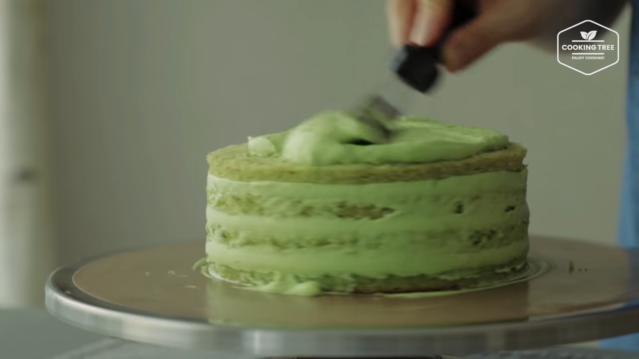 Green tea (Matcha) Chocolate Cake Recipe