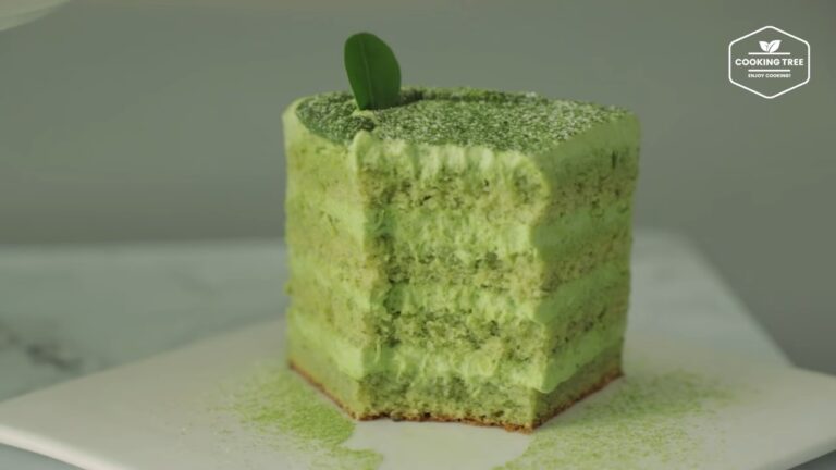 Green tea (Matcha) Chocolate Cake Recipe