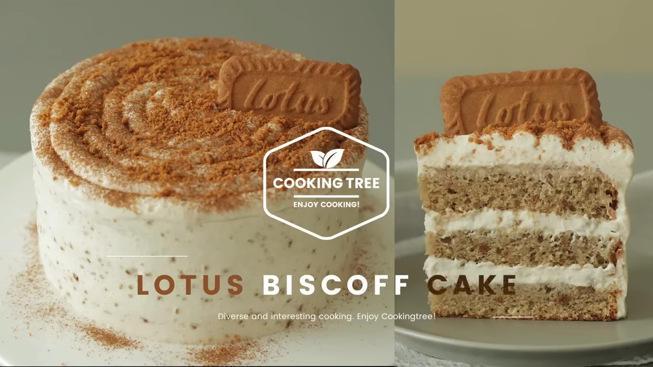 Lotus Biscoff Cake Recipe