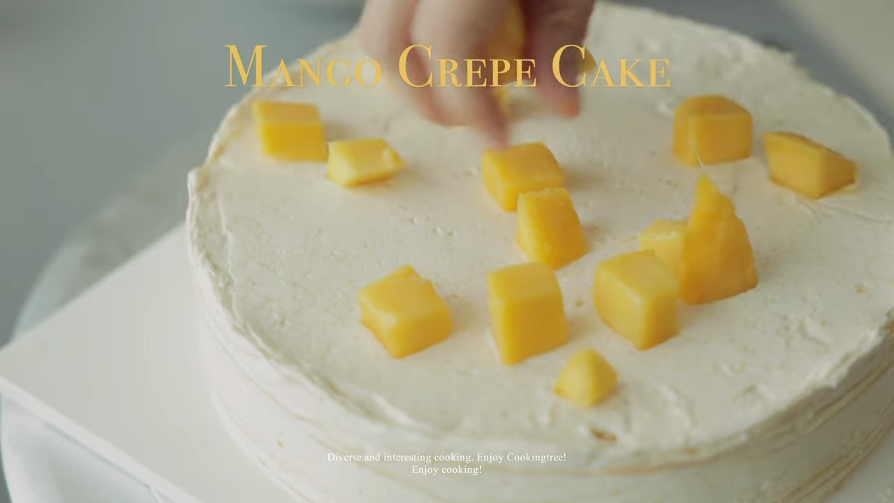 Mango Crepe Cake Recipe - Cooking Tree