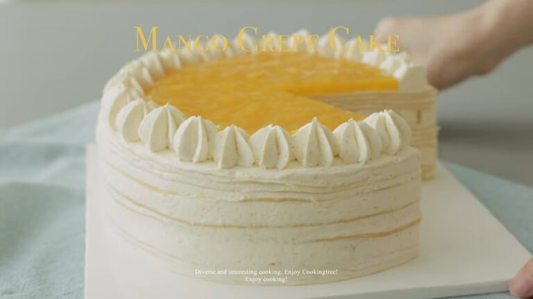Mango Crepe Cake Recipe - Cooking Tree