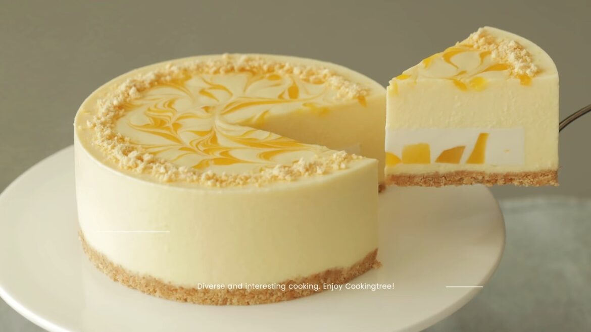 Mango Panna Cotta Cheesecake Recipe