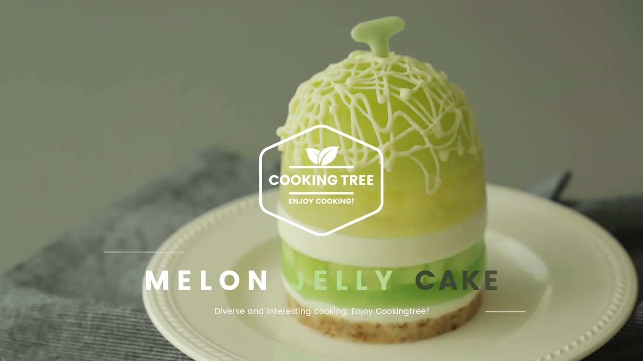 Melon Jelly Cake Recipe