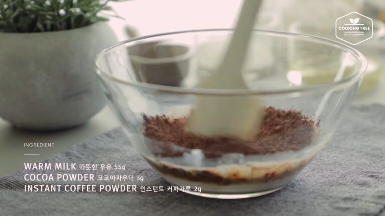 Mocha Cream Chiffon Cake Recipe