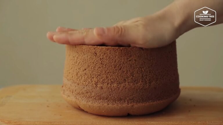Mocha Cream Chiffon Cake Recipe