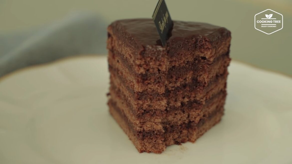 Nutella Torte Cake Chocolate Glaze Cake