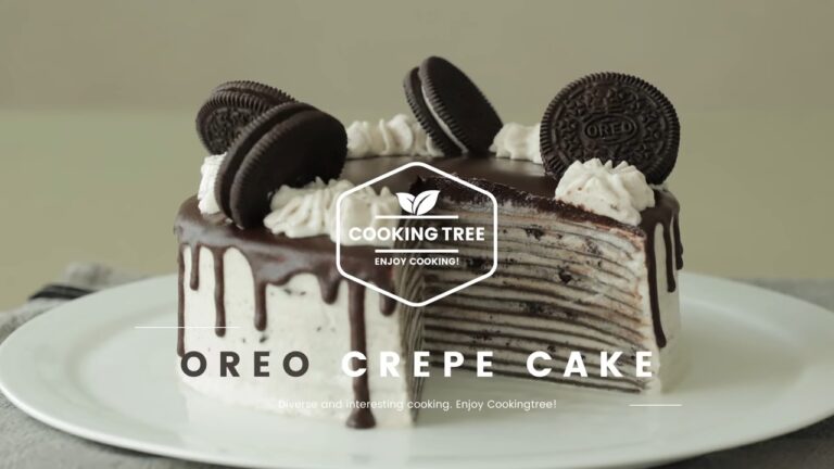 Oreo Crepe Cake Recipe