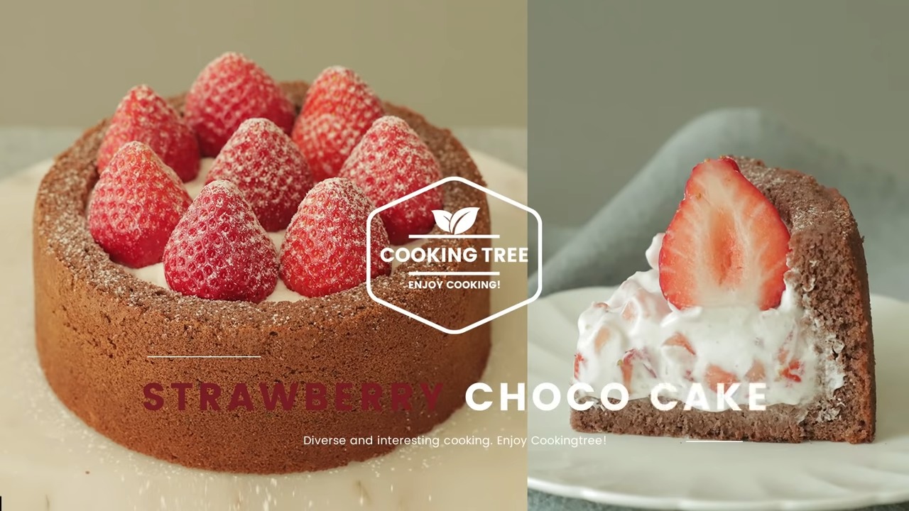 Strawberry Choco Cake Recipe