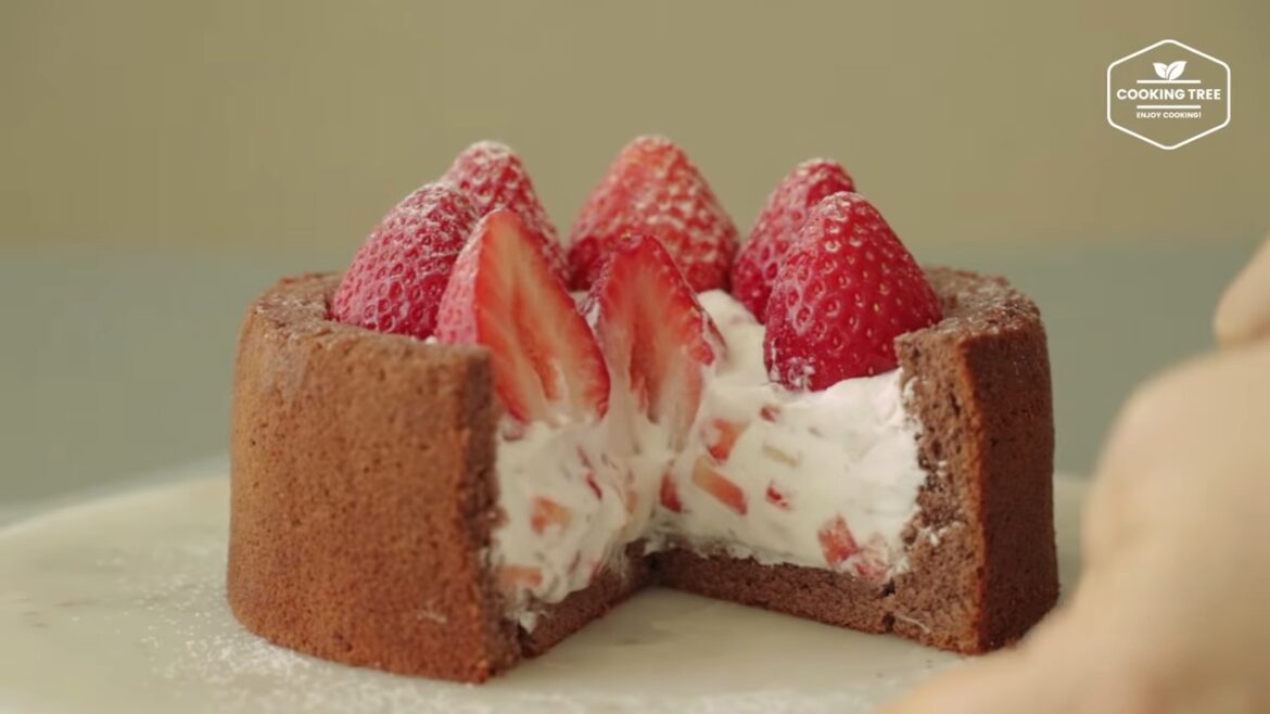 Strawberry Choco Cake Recipe