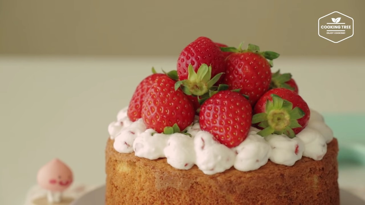 Strawberry Cream Castella Recipe
