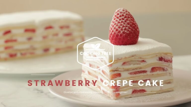 Strawberry Crepe Cake Recipe