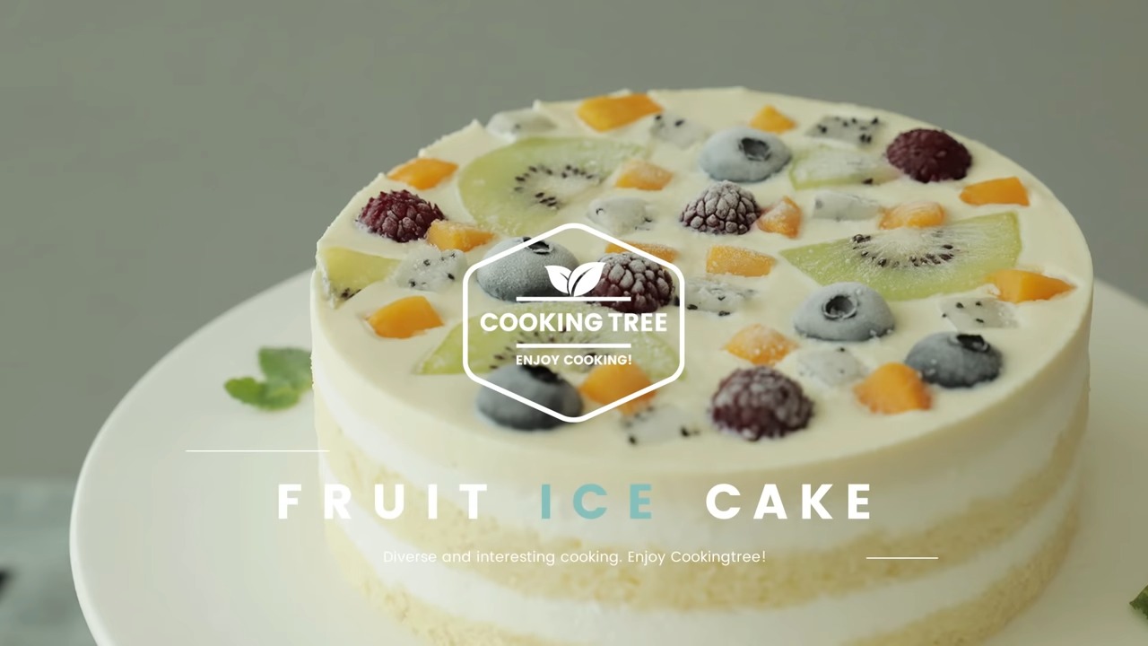 Summer Fruit Ice Cake Recipe