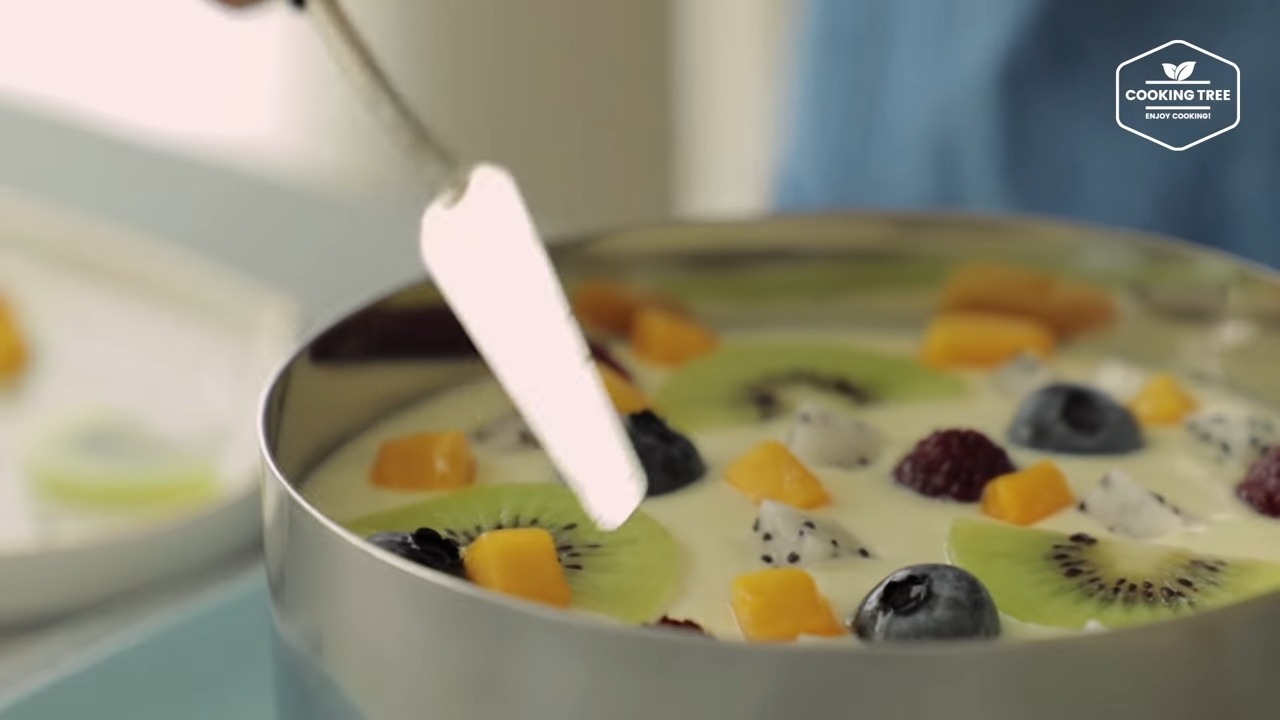 Summer Fruit Ice Cake Recipe
