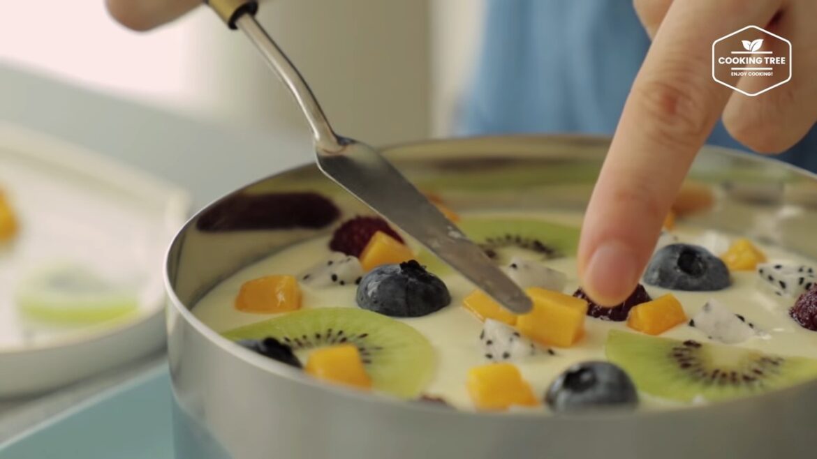 Summer Fruit Ice Cake Recipe