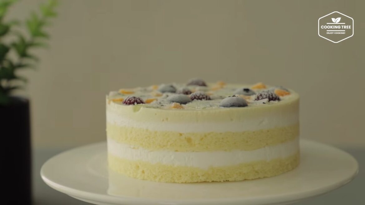 Summer Fruit Ice Cake Recipe