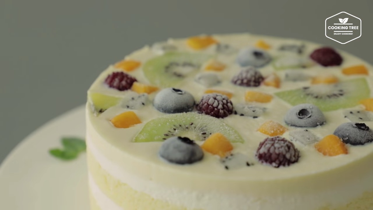 Summer Fruit Ice Cake Recipe