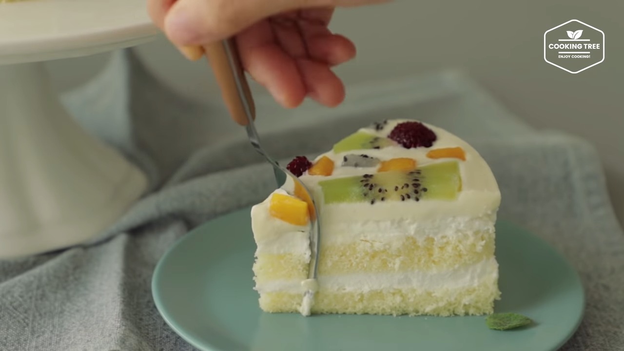 Summer Fruit Ice Cake Recipe