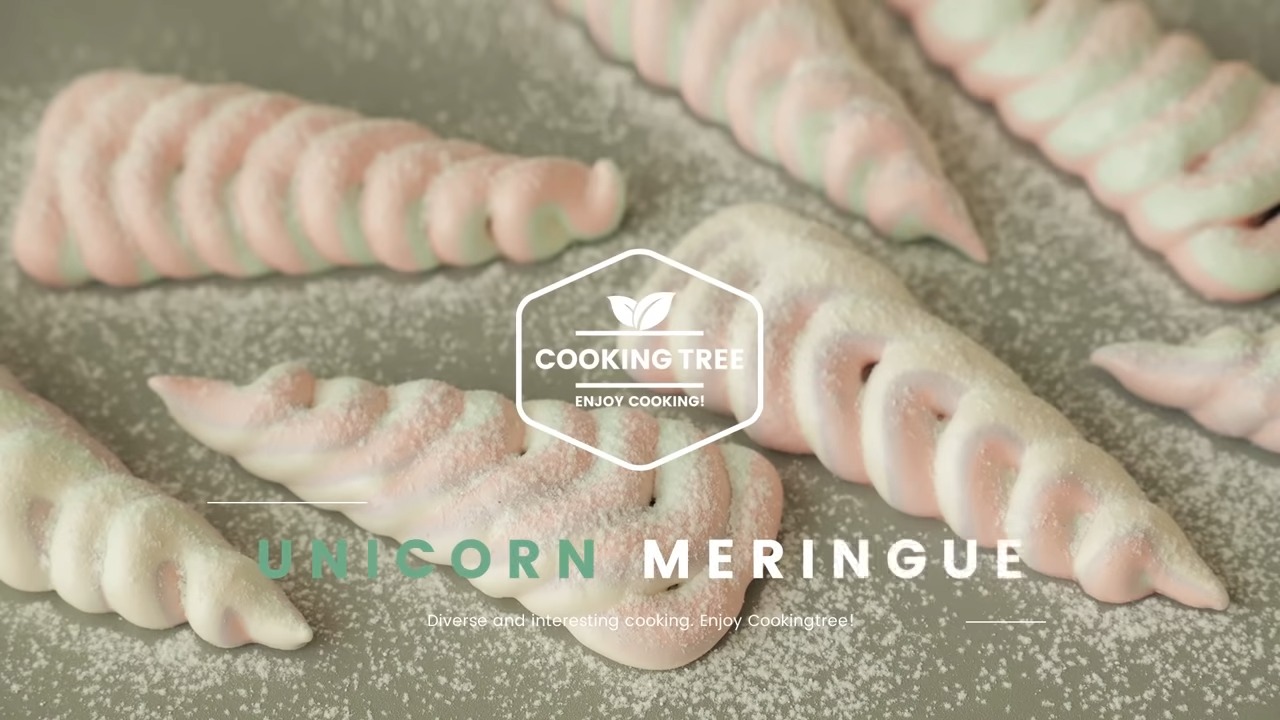 Unicorn Meringue Cookies Recipe