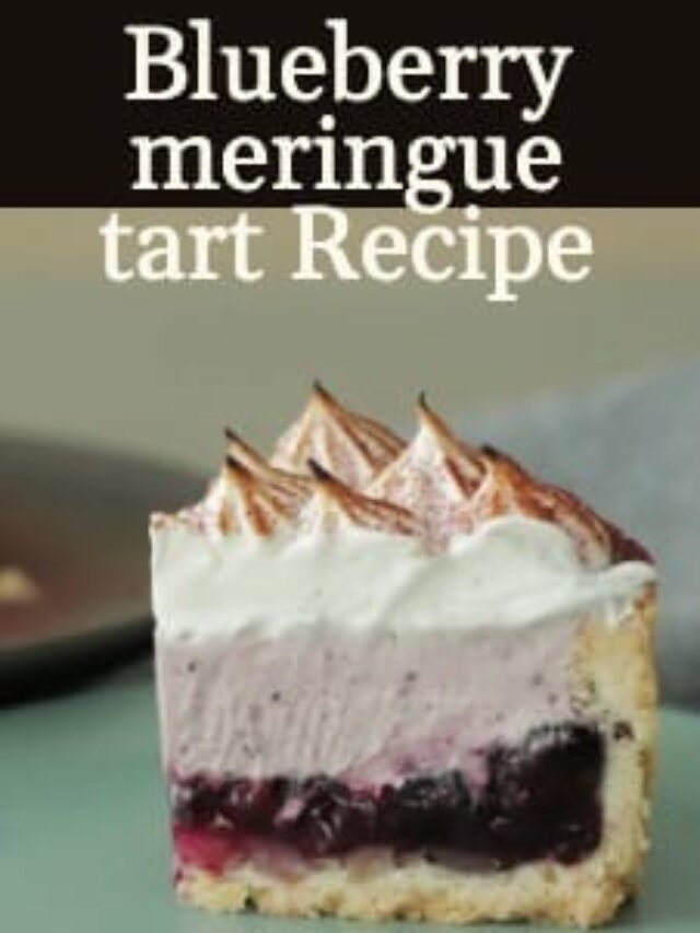 Blueberry meringue tart Recipe - Cooking Tree