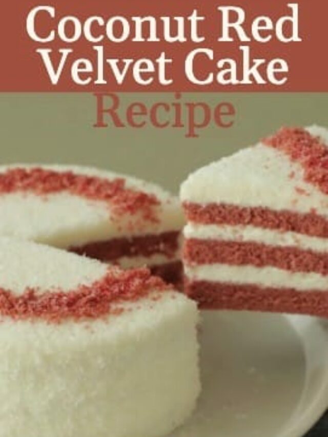 Coconut Red Velvet Cake Recipe | Cooking Tree