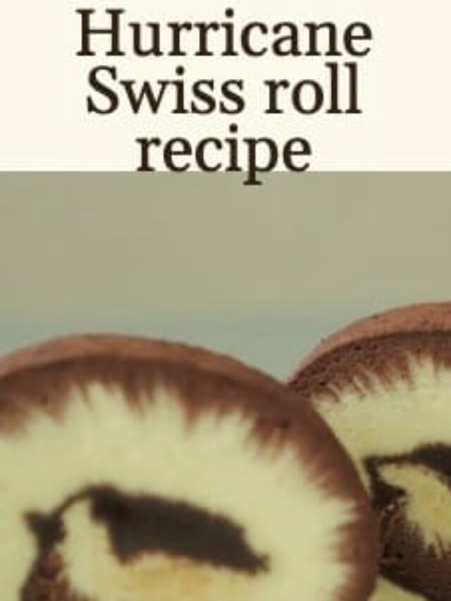 Hurricane Swiss roll recipe | Cooking Tree
