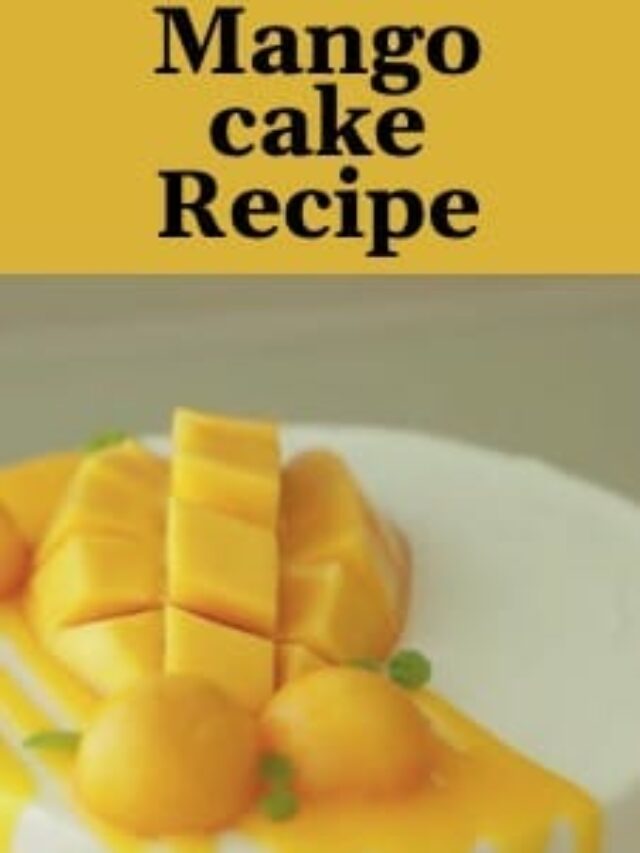 Mango cake Recipe | Cooking Tree