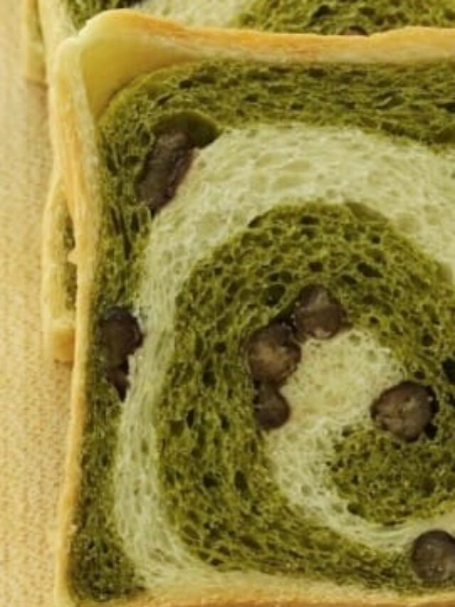 Matcha Marble Cube Bread - Cooking Tree