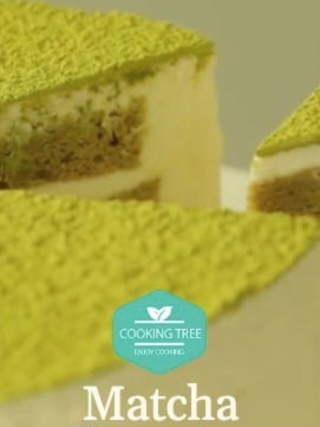 Matcha Tiramisu cake Recipe | Cooking Tree