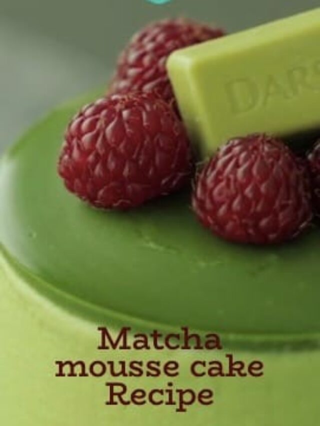 Matcha mousse cake Recipe - Cooking Tree
