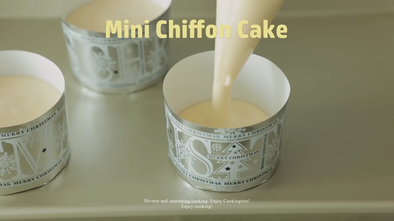 Chewy Mini Chiffon Cake Recipe