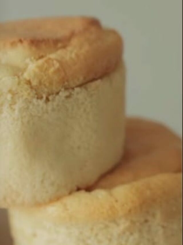 Chewy Mini Chiffon Cake Recipe | Cooking Tree