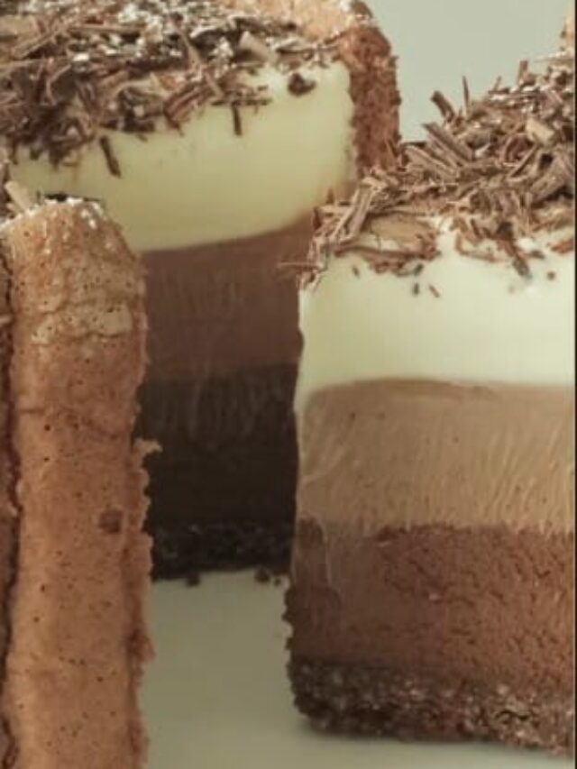 Triple Chocolate Charlotte Cake Recipe | Cooking Tree