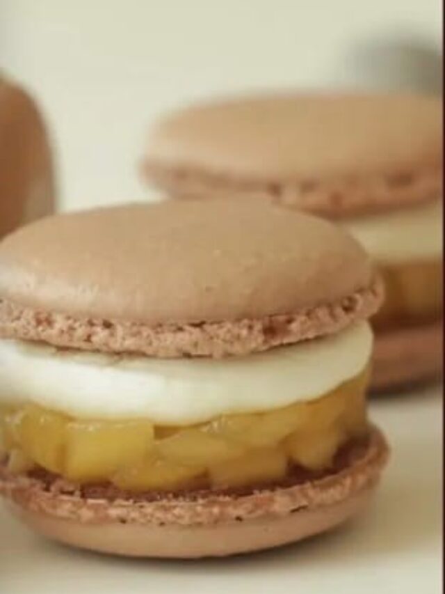 Apple Macaron Recipe | Cooking Tree