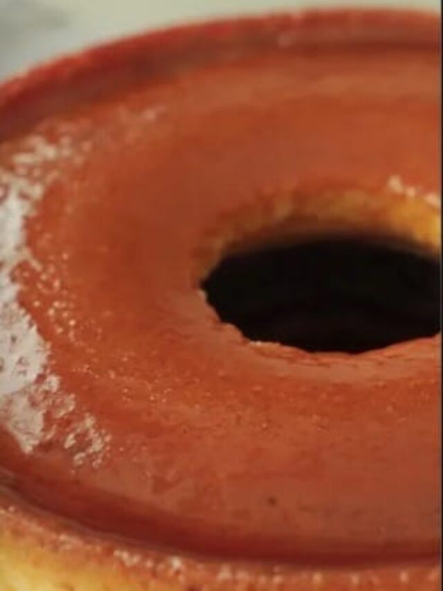 Caramel Custard Pudding Cake (Choco Flan Cake)