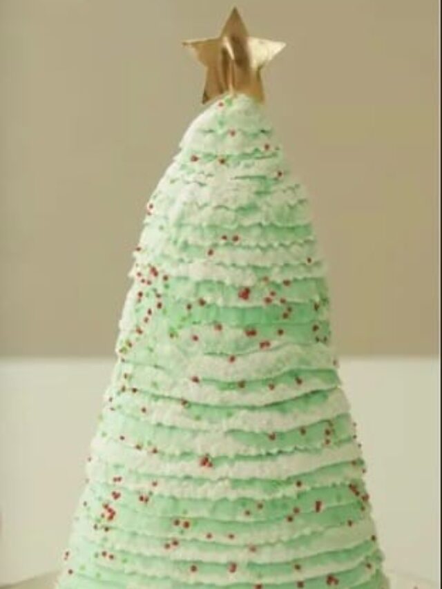 Christmas tree Cake Recipe - Cooking Tree