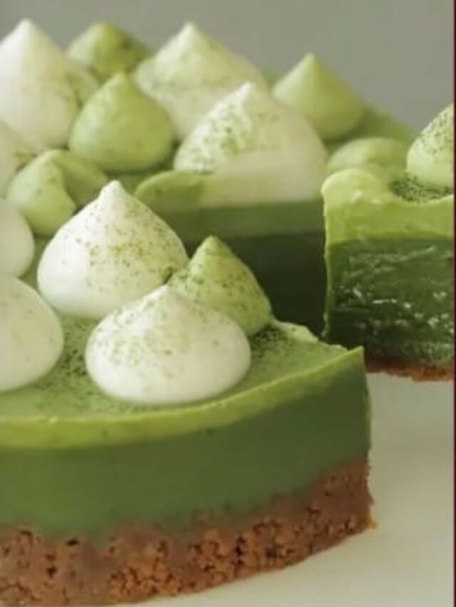 No-Bake Green tea Chocolate Tart Recipe - Cooking Tree