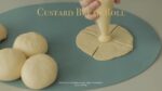 Flower-shaped Custard Bread Roll Recipe