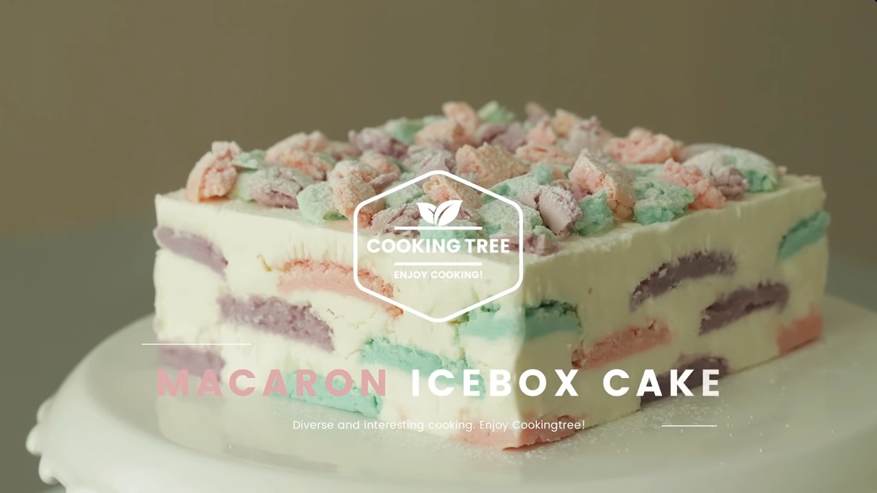 Macaron Icebox Cake Recipe