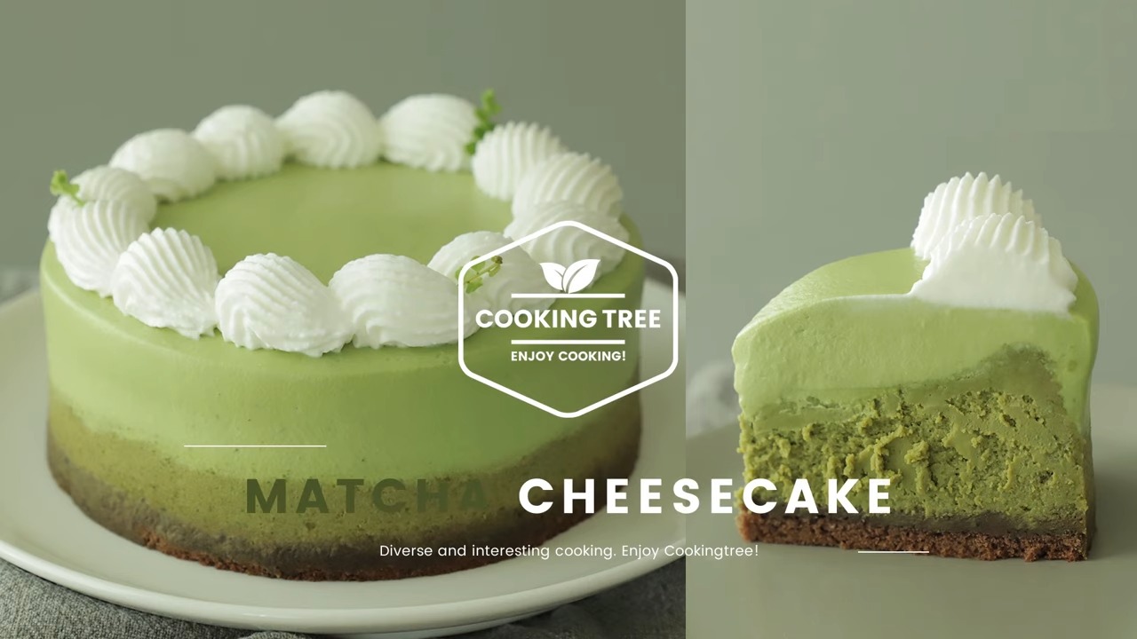 Baked Green Tea (Matcha) Cheesecake Recipe