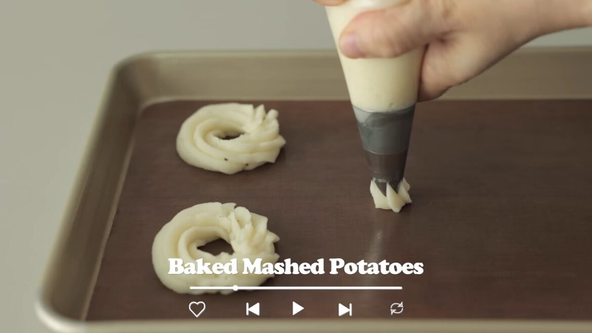 Baked Mashed Potatoes Recipe