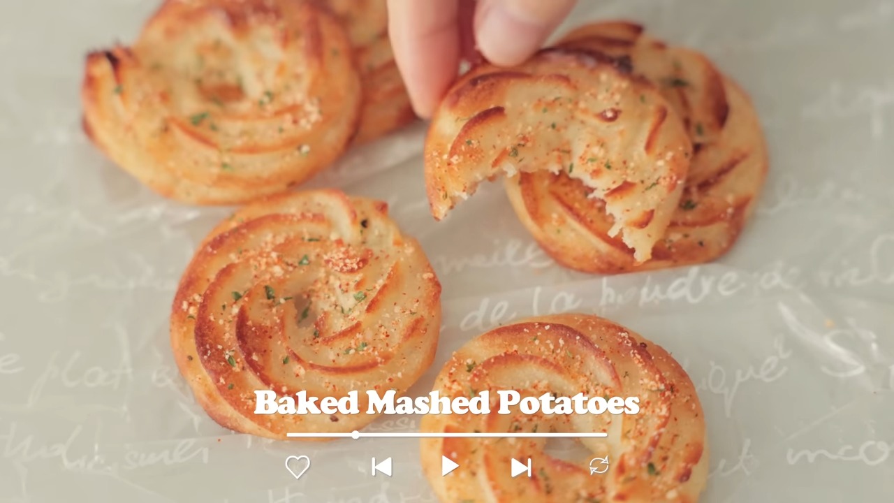 Baked Mashed Potatoes Recipe