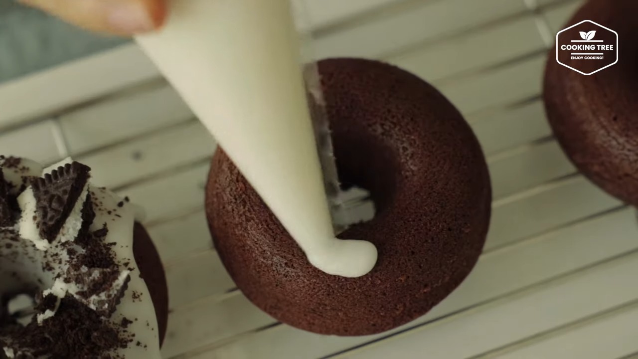 Baked Oreo Donuts Recipe